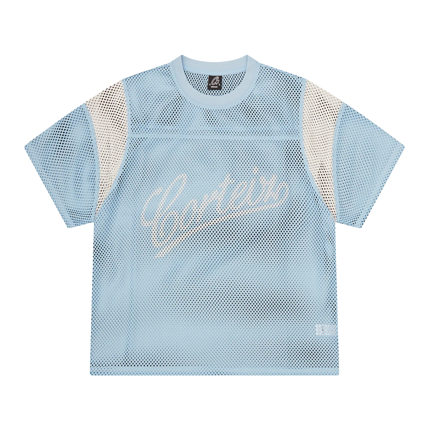 OPEN MESH PANEL JERSEY [BABY BLUE/WHITE] - CRTZRTW